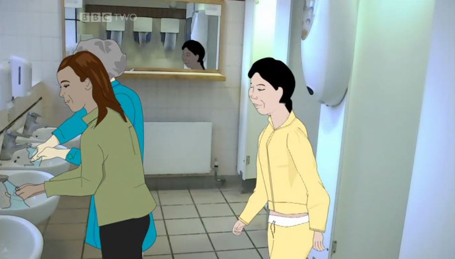 Washing your hands after using the toilet | SEN Skills for Life ...