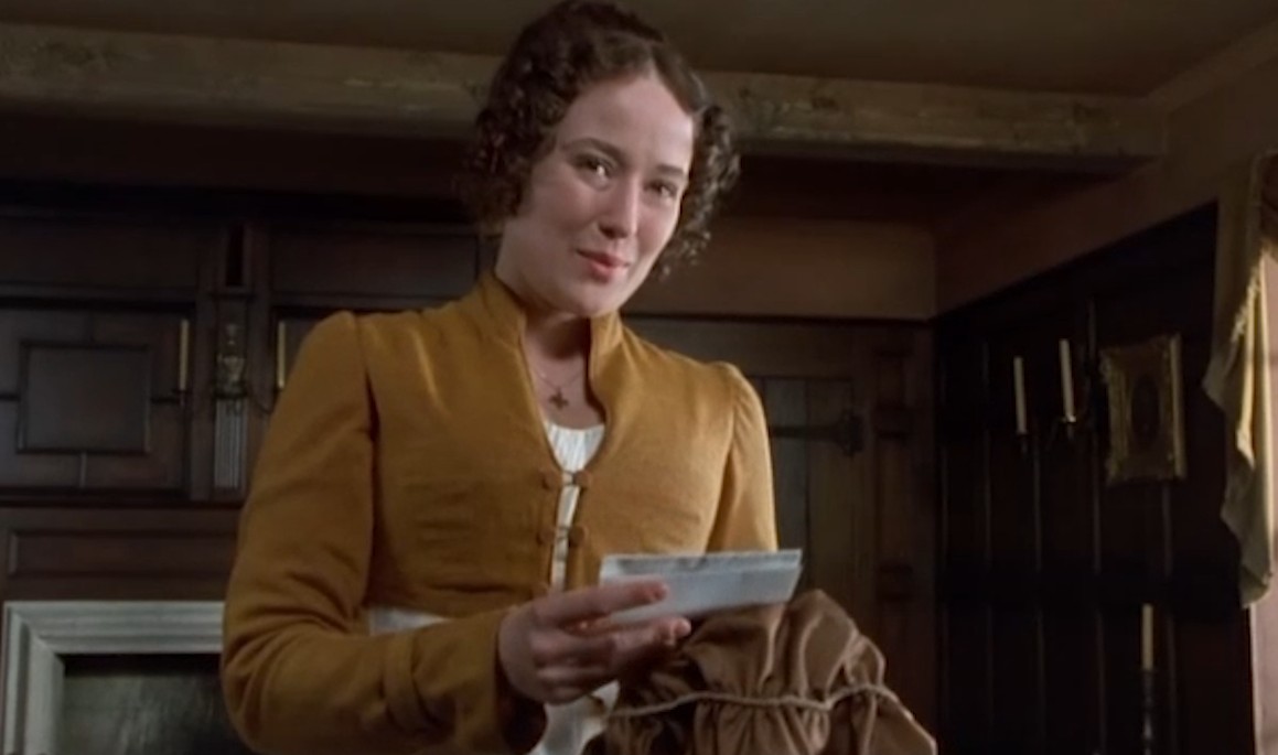Elizabeth learns of Lydia and Wickham’s elopement from Jane’s letter ...